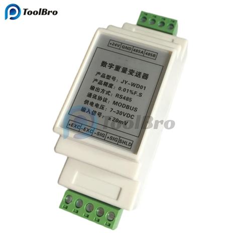 Load Cell Transmitter Amplifier Weight Sensor Modbus Rtu Rs485 Communication Dc 7 30v Weighing