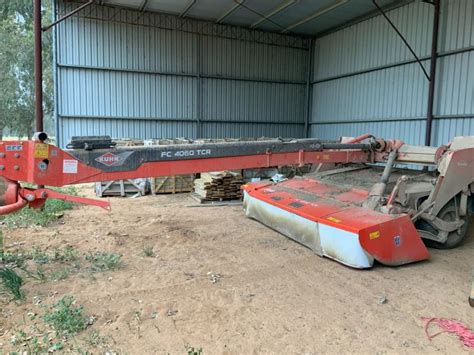 Lot 19 Kuhn Fc 4060 Tcr Mower Conditioner Auctionsplus