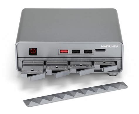 Maiyunda M Alder Lake N Mini Pc Comes With Four Quick Release M Nvme Ssd Slots Four Gbe