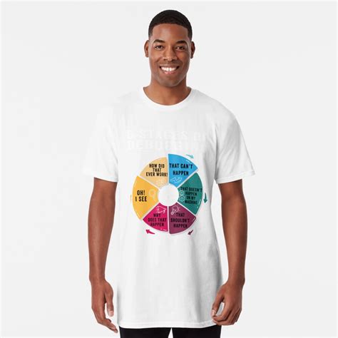 6 Stages Of Debugging Sarcastic Programming Computer Science Poster