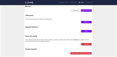 Screenly Digital Sign Solution For Raspberry Pi Tutorial Front Page Linux