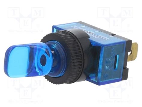 Te6 1a Dc 1 Ul Switch Components Switch Toggle Pos 2 Spst On Off 20a 12vdc Te Te6 25