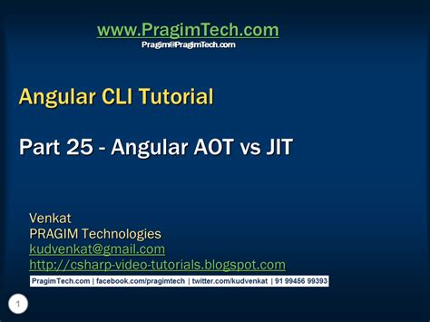 Sql Server Net And C Video Tutorial Angular Aot Vs Jit Slides