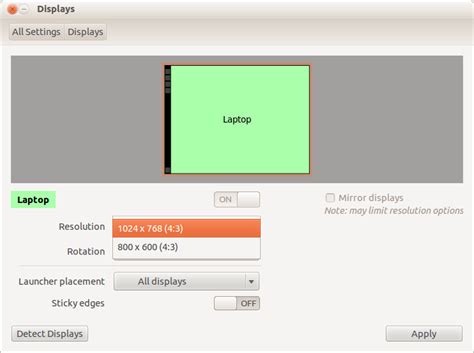 Display Resolution And Unity Were Perfect Before Restart Ask Ubuntu