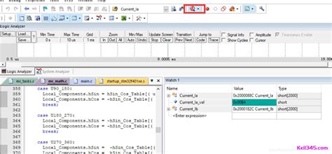 Keil Uvision5模拟输出波形keil 5keil345软件