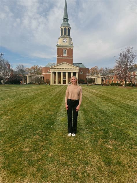 I Am Excited To Announce That I Will Be Attending Wake Forest University School Of Law In The