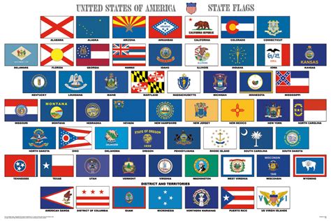 State Flags Of The United States Of America