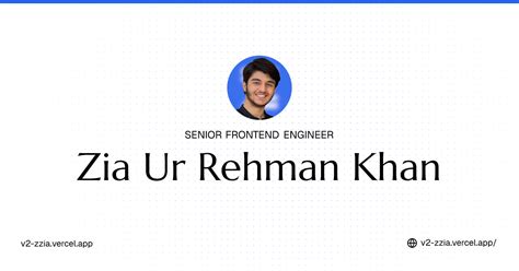 Zia Ur Rehman Khan Zia Ur Rehman Khan Experienced Front End Software Engineer