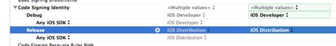 Xcode Doesnt Honor The Ios Distribution Code Signing Entity Setting Stack Overflow