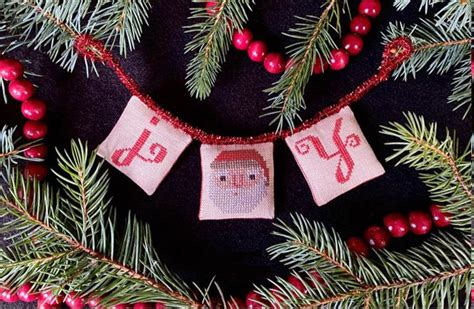 Joy Christmas Ornament By Teresa Kogut Houseofstitches