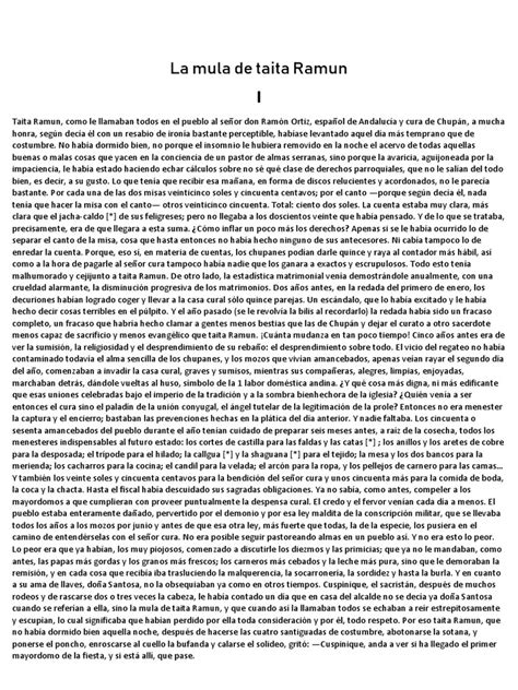 La Mula De Taita Ramun Pdf Misa Liturgia