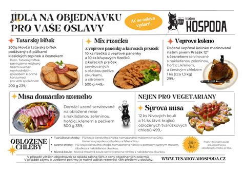 Jídelní Lístek Tesařova Hospoda