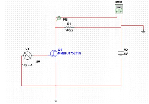 Solved I Have An Experiment With A P Channel JFET Shown In Chegg Com