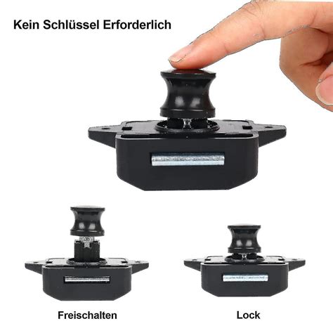 Campervan Push Button 5 Pieces Campervan Push Button Latch Lock Campervan Push Button Camper