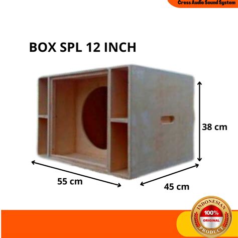 Box Speaker Spl 12 Inch Triplek 15 Mm Lazada Indonesia