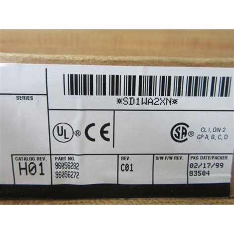 Allen Bradley 1771 IB DC Input Module 1771IB Cat Rev H01 Rev C01 96056282 Mara Industrial