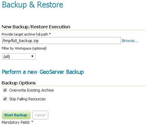 Usage Via Geoservers User Interface — Geoserver 228x User Manual