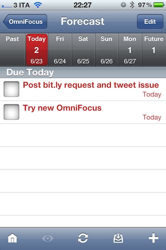 Omnifocus For Iphone Gets Forecast View Lots Of Fixes Macstories