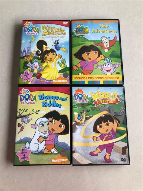 Dvd Dora The Explorer Adventure Hobbies Toys Music Media Cds Dvds On Carousell