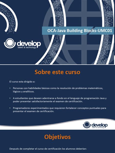 Java Se 8 Oca Umc01 Pdf Java Lenguaje De Programación Máquina