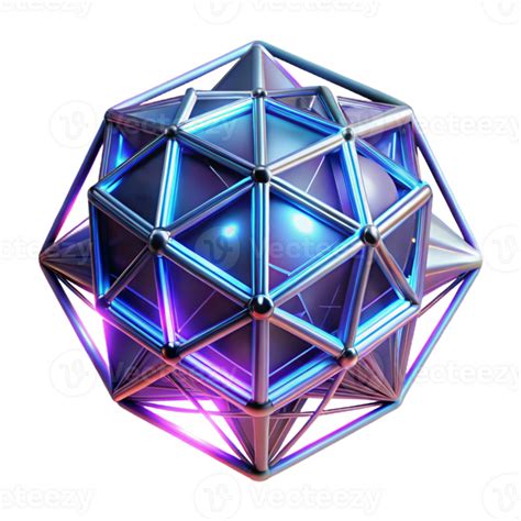 Serene Classic Interconnected Geometric Shapes Authentic 57757412 Png