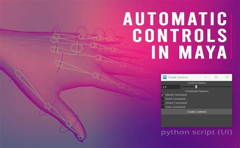 Create Automatic Fk Controls For Joints In Maya