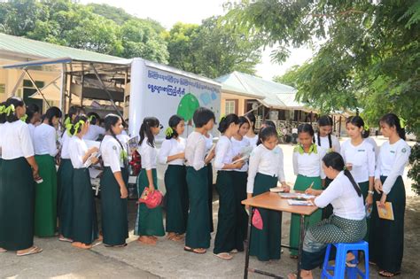 မော်လမြိုင်မြို့ အခြေခံပညာကျောင်းများ၌ လူငယ်ရေးရာအသိပညာပေးဟောပြောခြင်းနှင့် နံရံကပ်စာစောင်ပြပွဲ