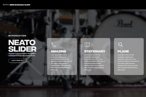 Draggable Slider On The Right Webflow