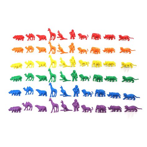 6 Colors Wild Animal Counters Set Gd Tseng Enterprise Co Ltd