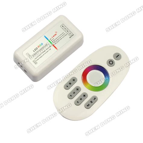 2 4G RGB LED Controller Touch Pannel LED Controller 12V 24V 12A Wireless 2 4G Finger Touch Ring
