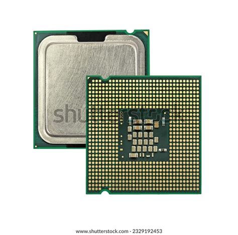 Cpu Processor Microchip Computer Microprocessors Isolated Stock Photo Shutterstock