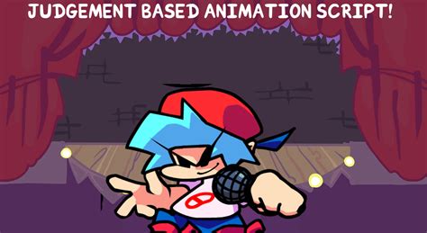 Judgement Based Animation Script Modding Tool For Friday Night Funkin Fnf Modding Tools