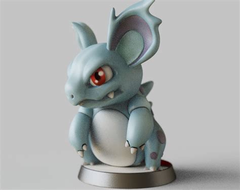 Nidorina Fan Art Figura PokÉmon Pokemon Edream Makers
