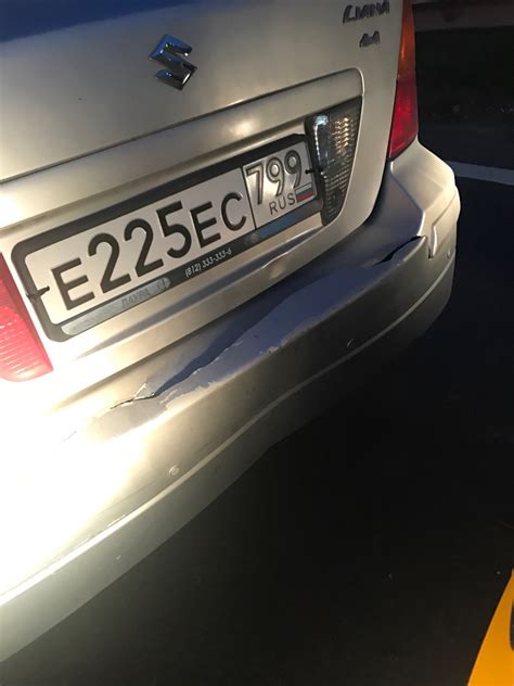 Когда таксисту очень не терпится выехать с заправки =( — Suzuki Liana ...