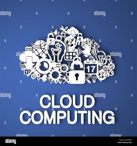 Cloud Computing Concept Stock Photo Alamy