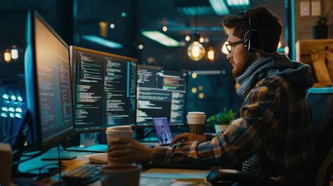 Free Developer Coding Late Image Developer Coding Software