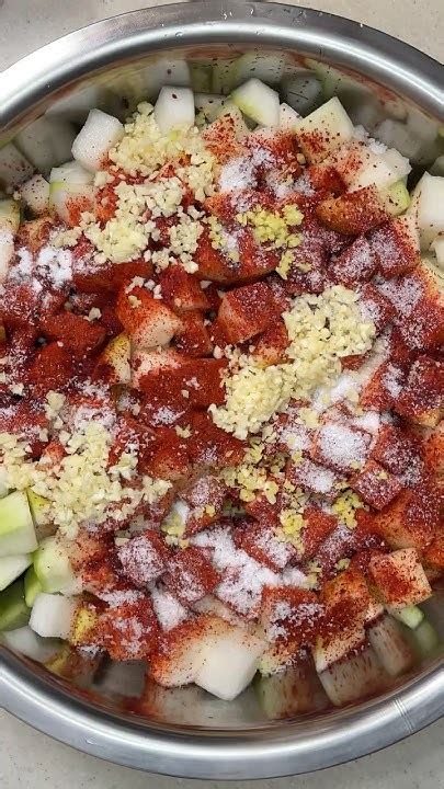 초보자도 쉽게 만들 수 있는 깍두기 Youtube