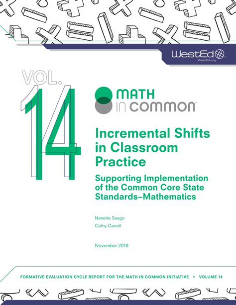 Pdf Incremental Shifts In Classroom Practice · Procedures As Tools For Problem Solving