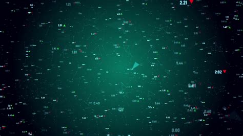 animating numbers connected dots algorithms stock footage sbv 348380860