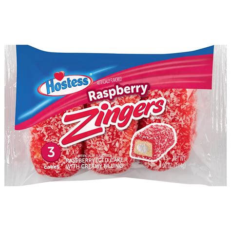 Hostess Raspberry Zingers Shop Snacks And Candy At H E B