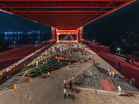 武汉鹦鹉洲长江大桥变网红桥 横跨江面成亮丽风景 搜狐大视野 搜狐新闻