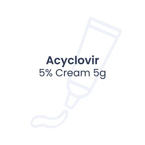 Acyclovir 5 Cream 5g Glovida Rx Grx