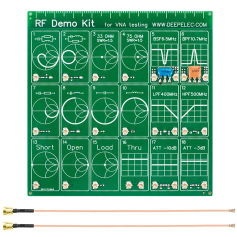 Aursinc Filter Attenuator Frequency Test Board Demo Kit Vna Test Module