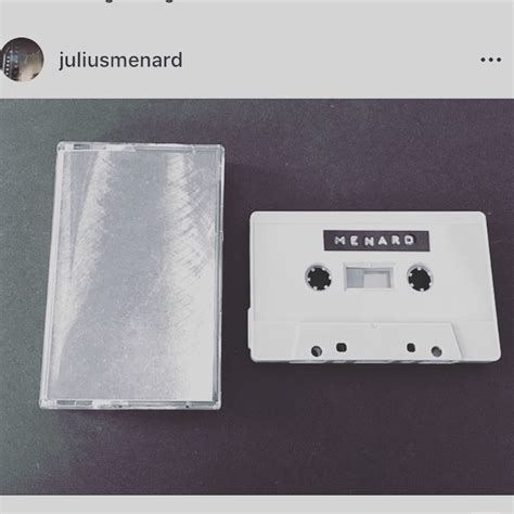 New Record From Juliusmenard Is Out Blank Room Audio