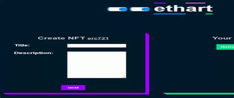 Ethart — сетевое развертывание Erc721 Dappexpert