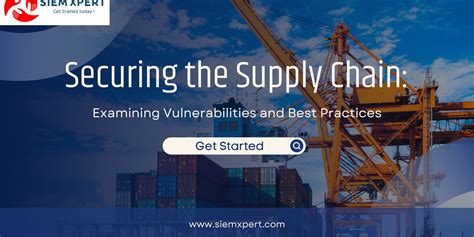 Securing The Supply Chain Examining Vulnerabilities And Best Practices Siem Xpert