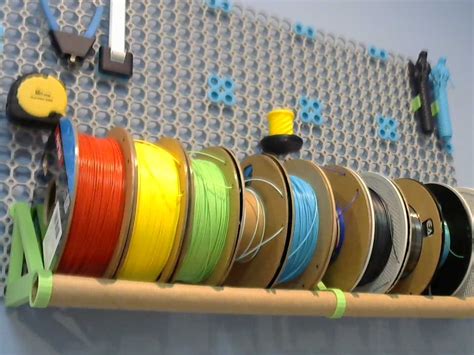 Multiboard Filament Rack W One Rod By Sam100090 Makerworld