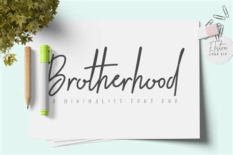 Brotherhood Font All Free Fonts
