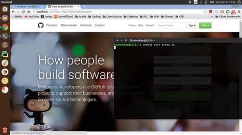 Nodejs Nodejs Keep Within A Proxy Server Stack Overflow