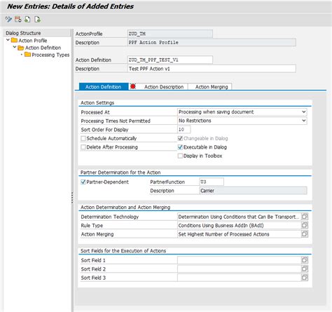 How To Make PPF Action Configurations Technically SAP Community